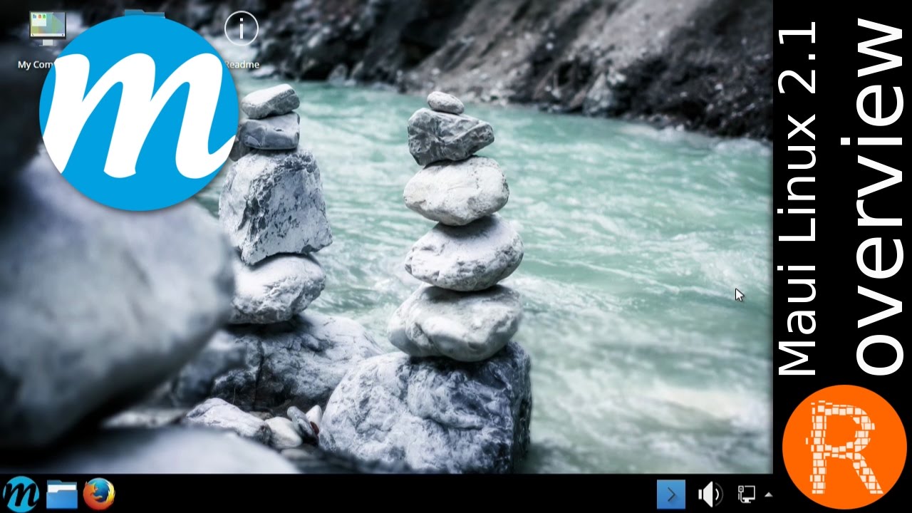 Maui Linux 2.1 overview | A complete OS. - YouTube