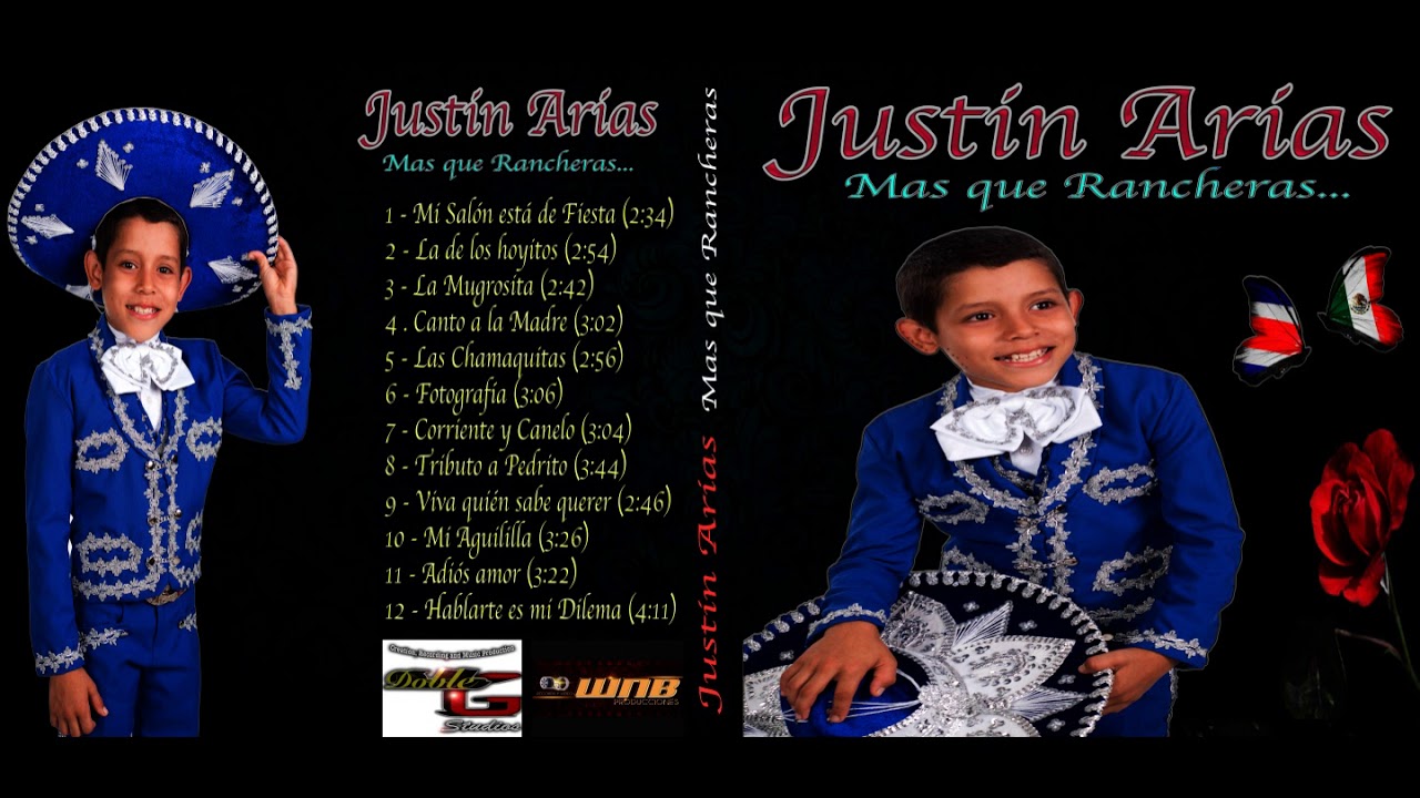 Adios Amor - Christian Nodal (Cover) Justin Arias | Video Lyric - YouTube