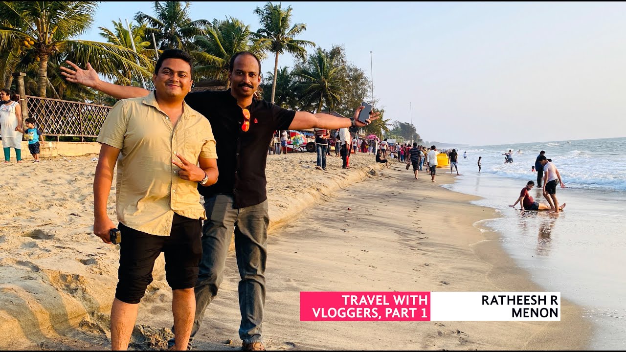 Travel with a Vlogger - Ratheesh R Menon @ Paravur & Cherai Beach - YouTube