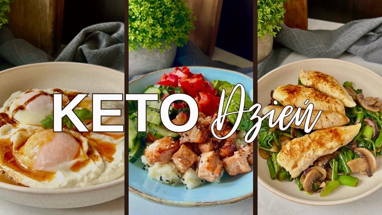 CO JEM NA DIECIE KETO | 3 pyszne posiłki i 1800 kcal - YouTube