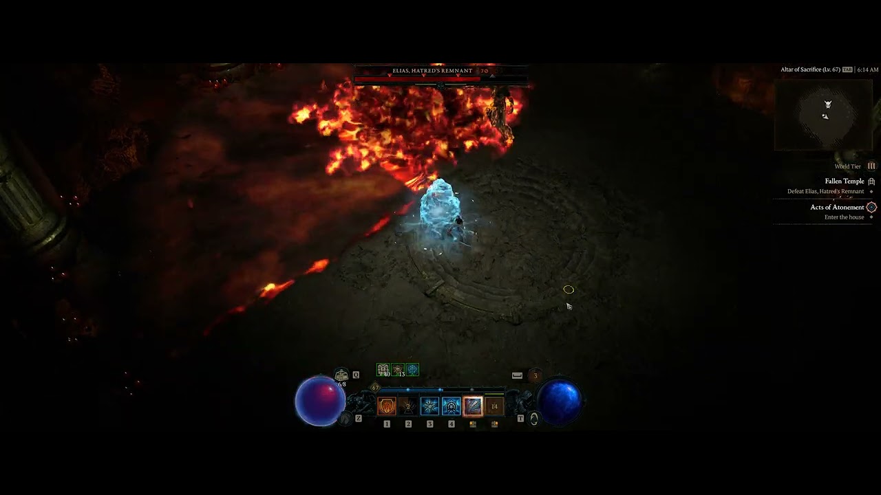 Diablo IV: Elias - Capstone Dungeon Boss Lvl 70 (Hardcore Sorceress ...