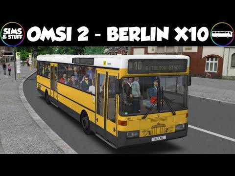 OMSI 2 - Driving Some Routes For The Bus Company In Berlin X10 - YouTube
