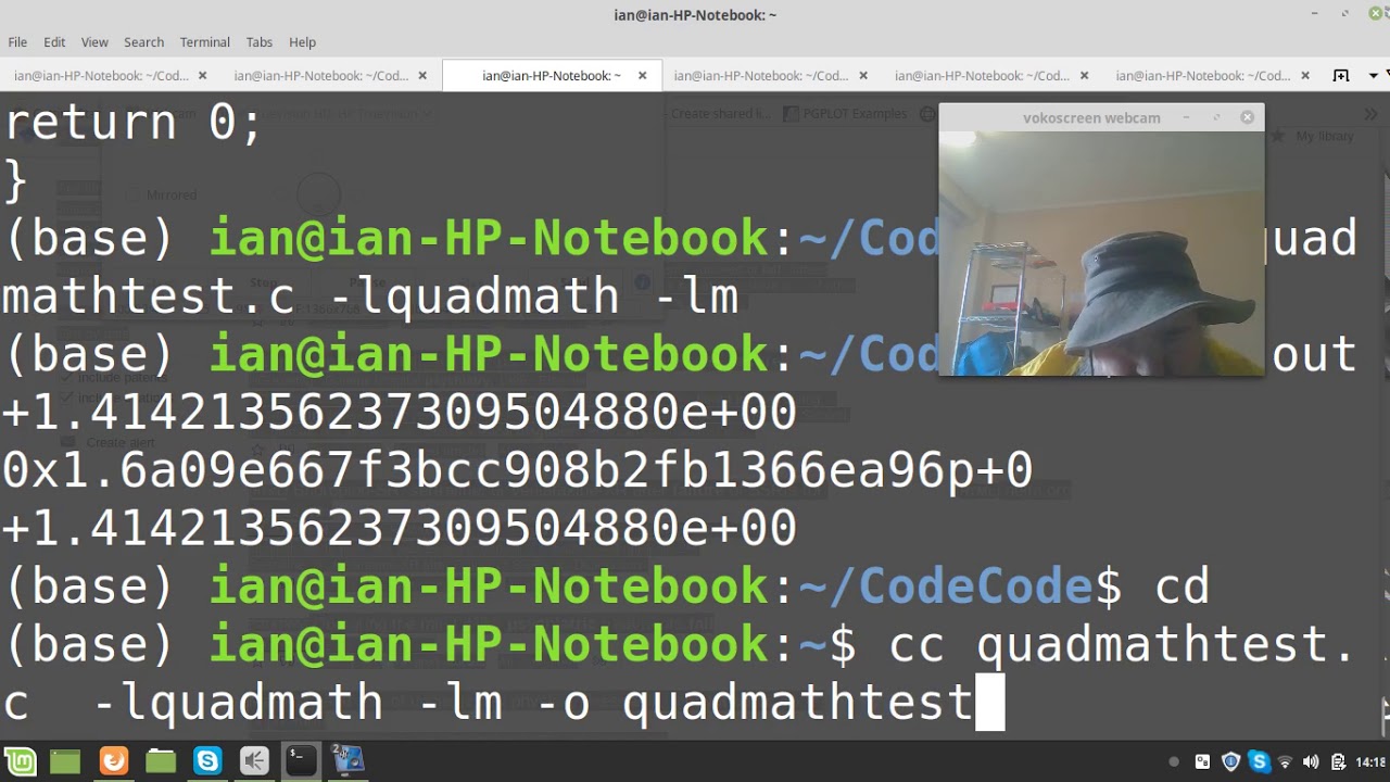 quadruple precision library with c demonstration vokoscreen 2019 05 12 ...