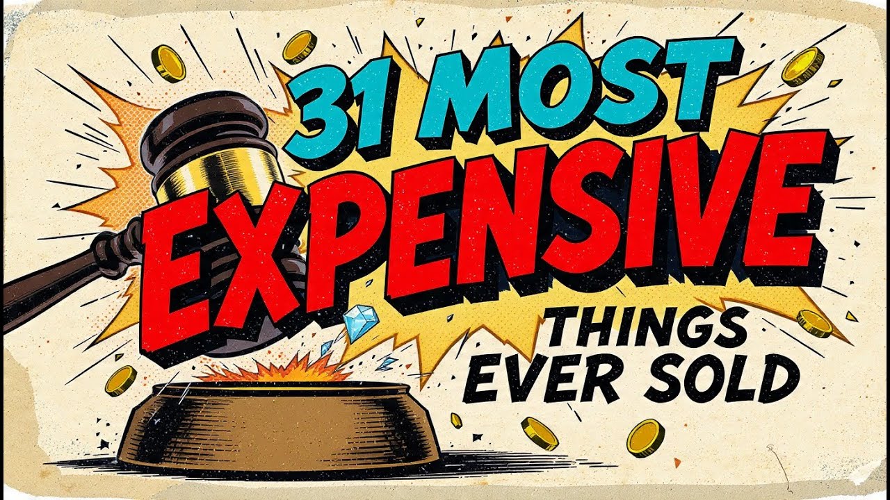 31 Most Expensive Things Ever Sold - YouTube