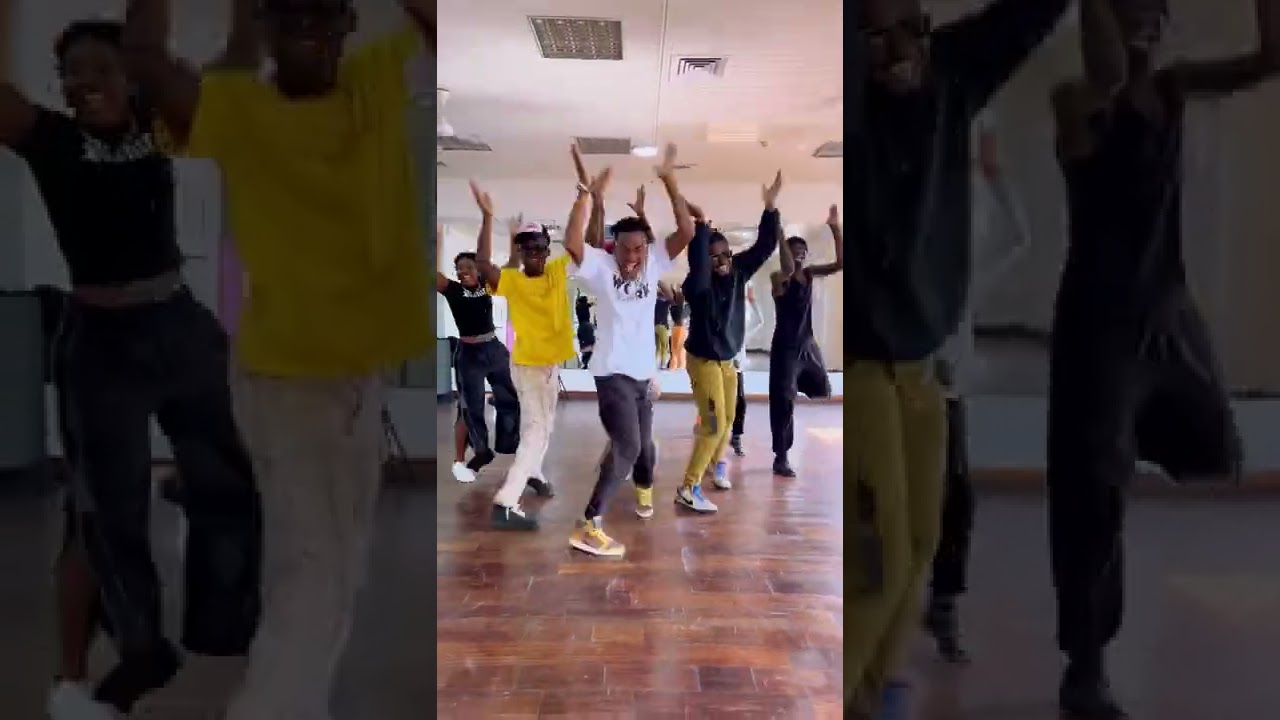 Dwp Academy members amazing dance routine to balance it by D Jay - YouTube