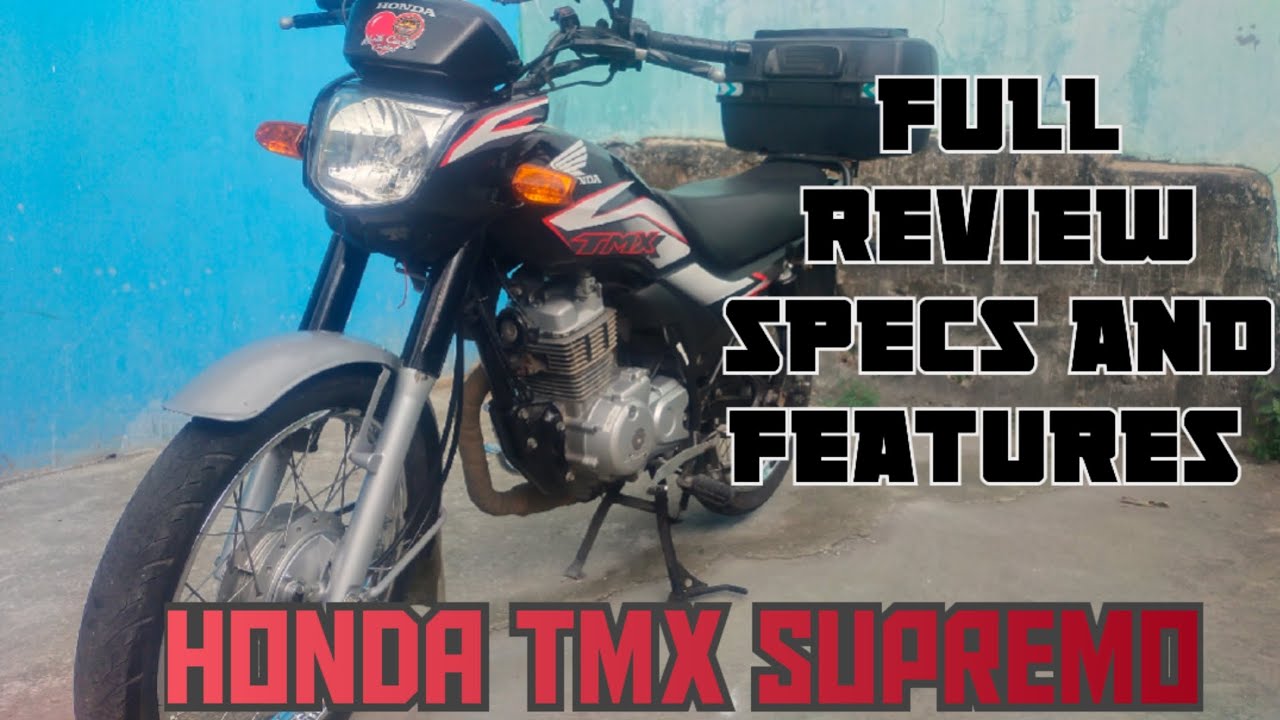 Honda TMX SUPREMO Full Review - YouTube