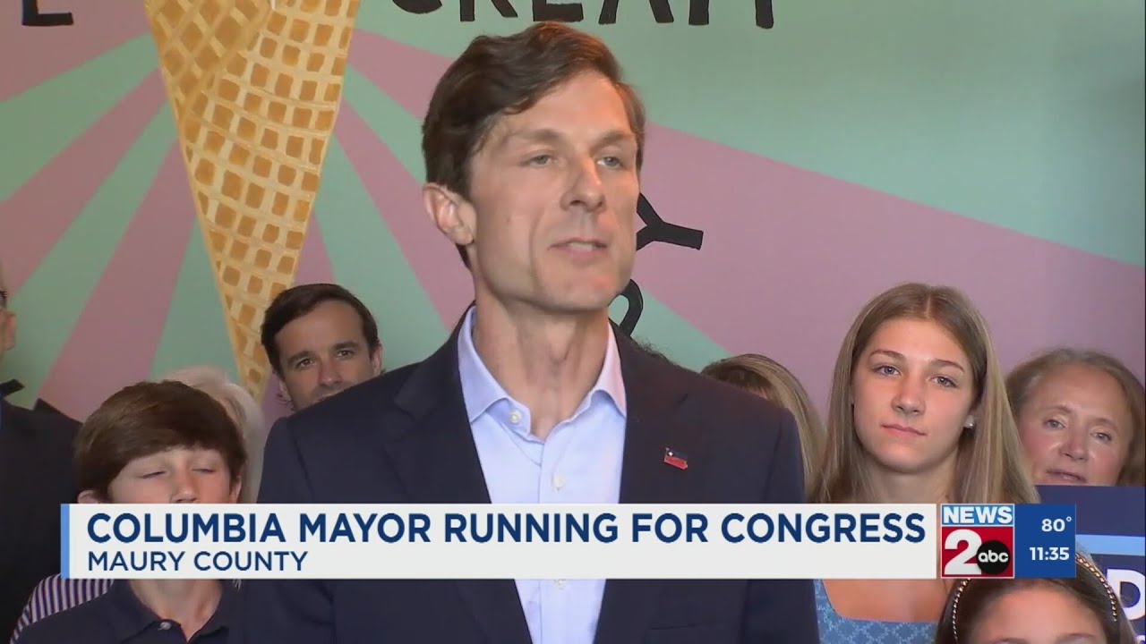 Columbia mayor running for Congress - YouTube