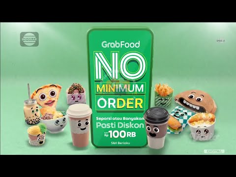 IKLAN GRABFOOD NO MINIMUM ORDER Ver.1 • 15s (2022)