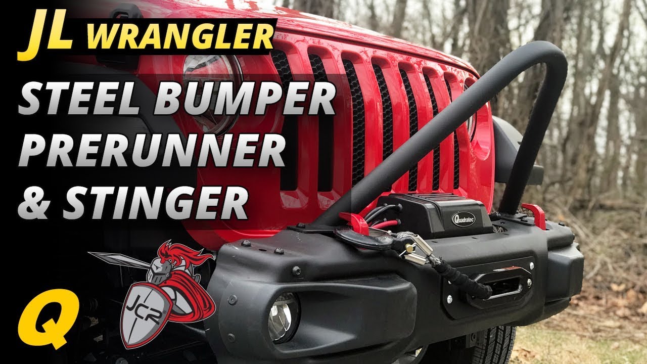 JCR Offroad Stinger and Prerunner Tube for 2018 Jeep Wrangler JL ...