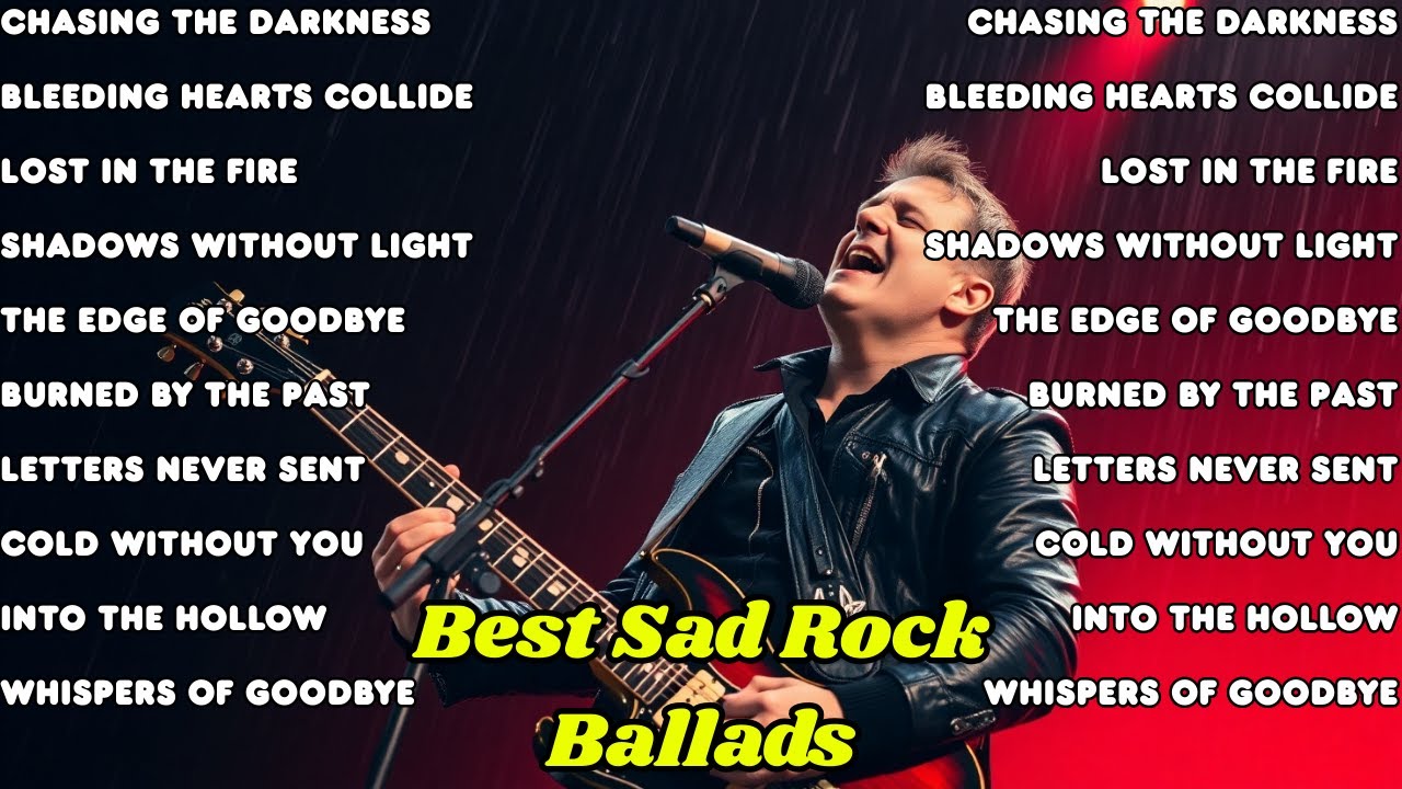 Greatest Sad Rock Ballads Playlist – Heartbreaking Rock Songs About ...