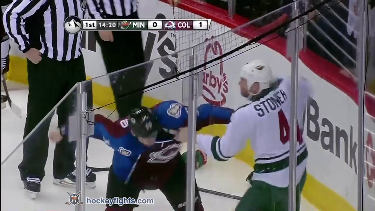 Clayton Stoner vs Cody McLeod Jan 30, 2014 - YouTube