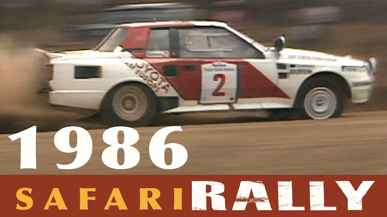 The 1986 Safari Rally - YouTube