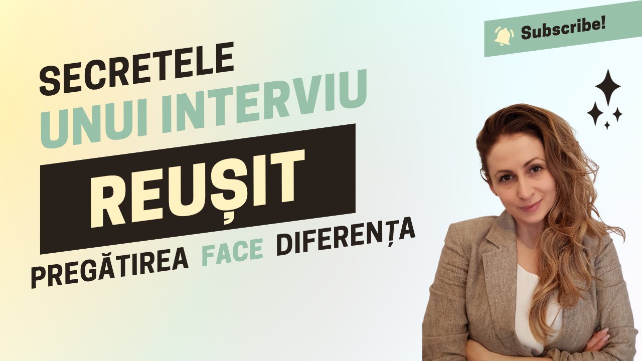 Pregatirea pentru interviul de angajare #cariera #job #interviu # ...