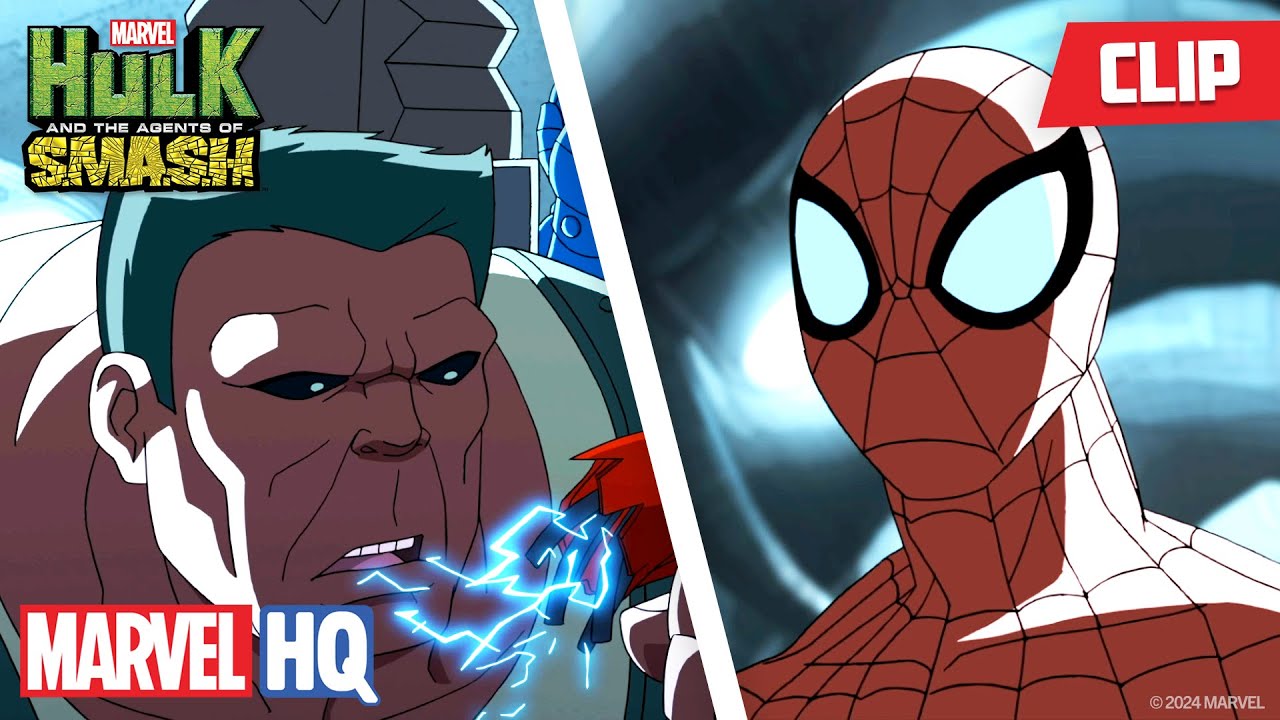 Ultimate Spider Man Red Hulk