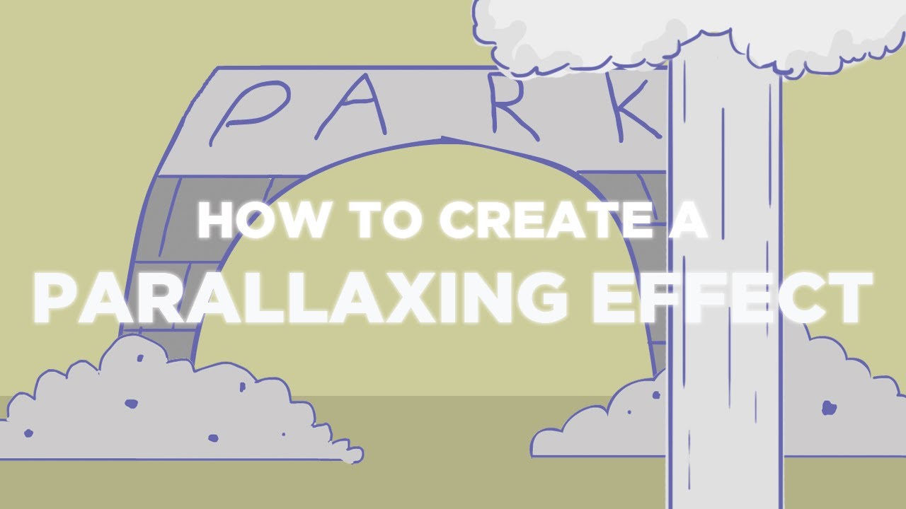 How To Create A Scrolling Background Parallaxing Effect Youtube