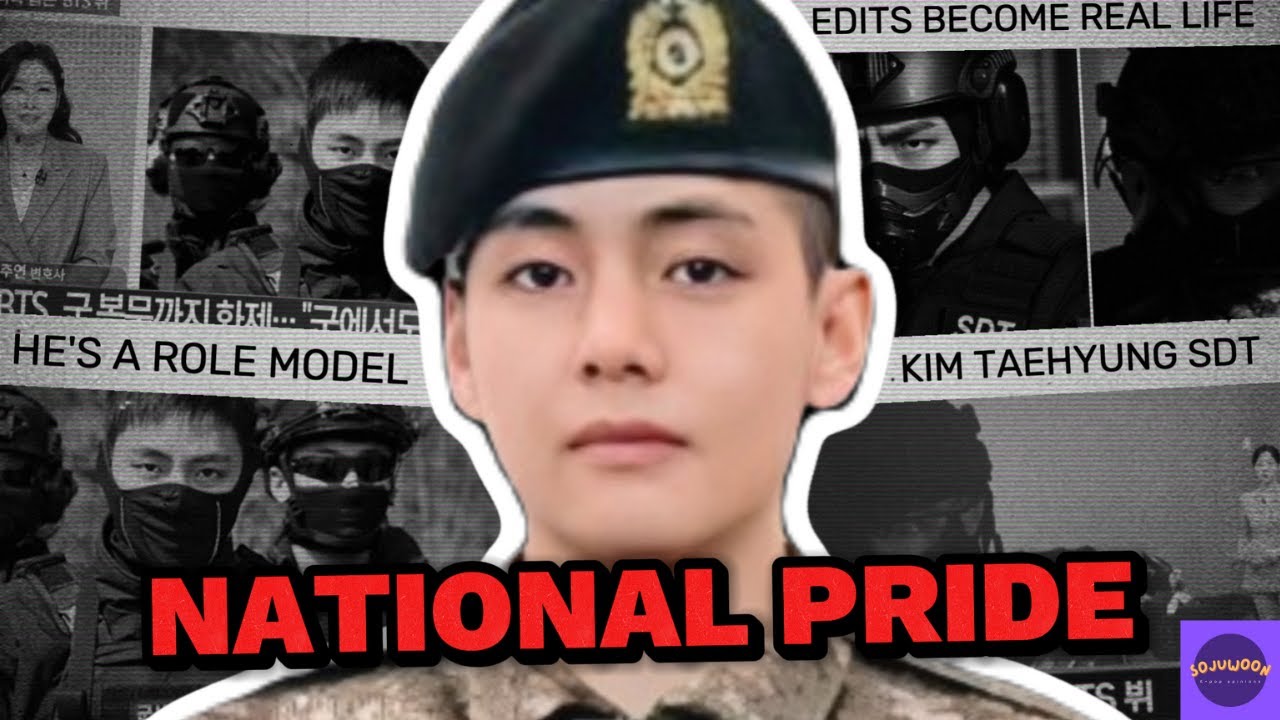 [SOJUWOON] Korean News Outlets Laud BTS V's Commitment to Military Duty: National Pride| Kpop ...