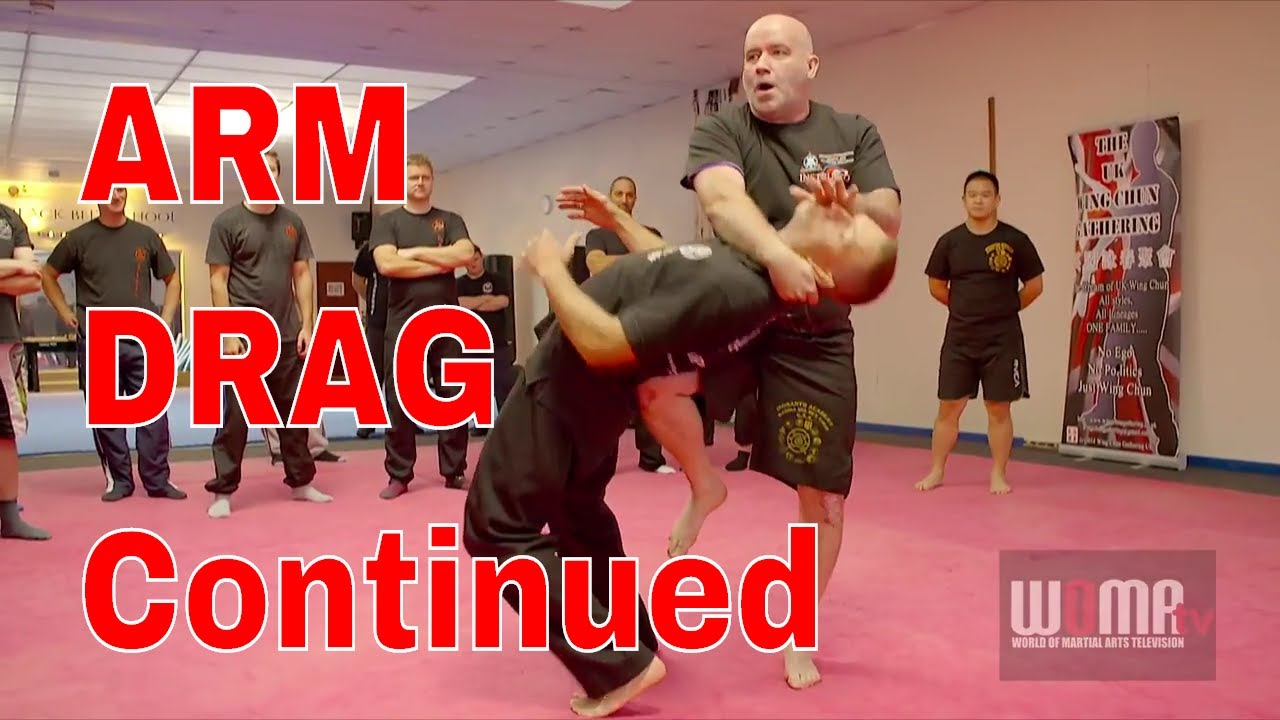 ARM DRAG Continued WING CHUN? - YouTube