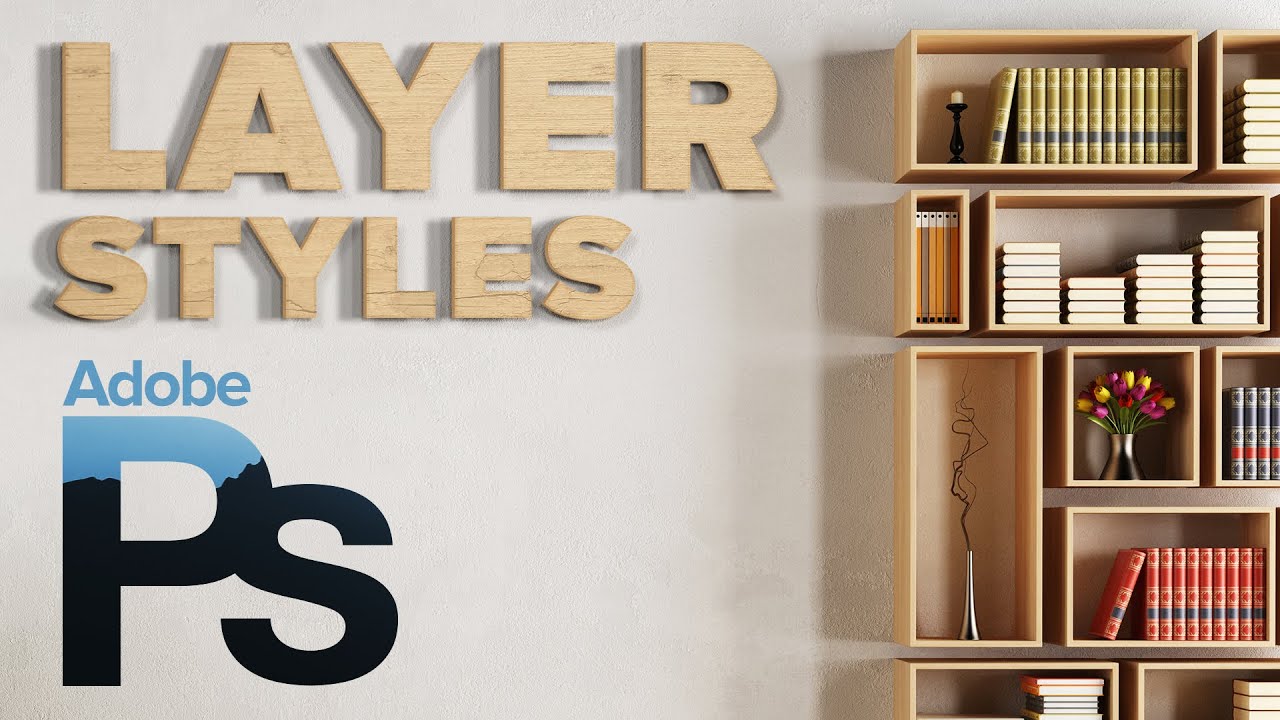 Photoshop CC 2015 - Multiple Layer Styles - YouTube