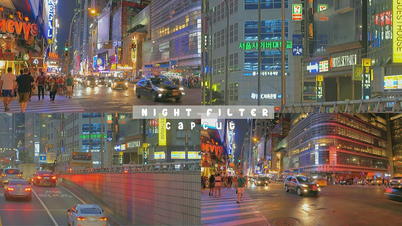 Night filter | CAPCUT FILTER PRESET - YouTube