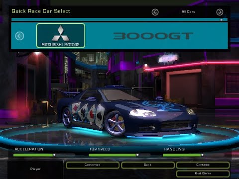 NFS Underground 2 | Mitsubishi 3000GT Customization | Gameplay 42 - YouTube