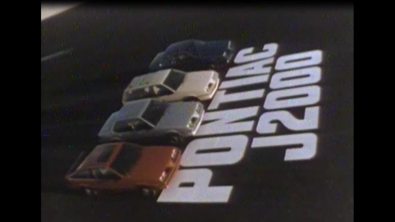 1982 Pontiac J2000 Dealer Laserdisc Promotional Video - YouTube