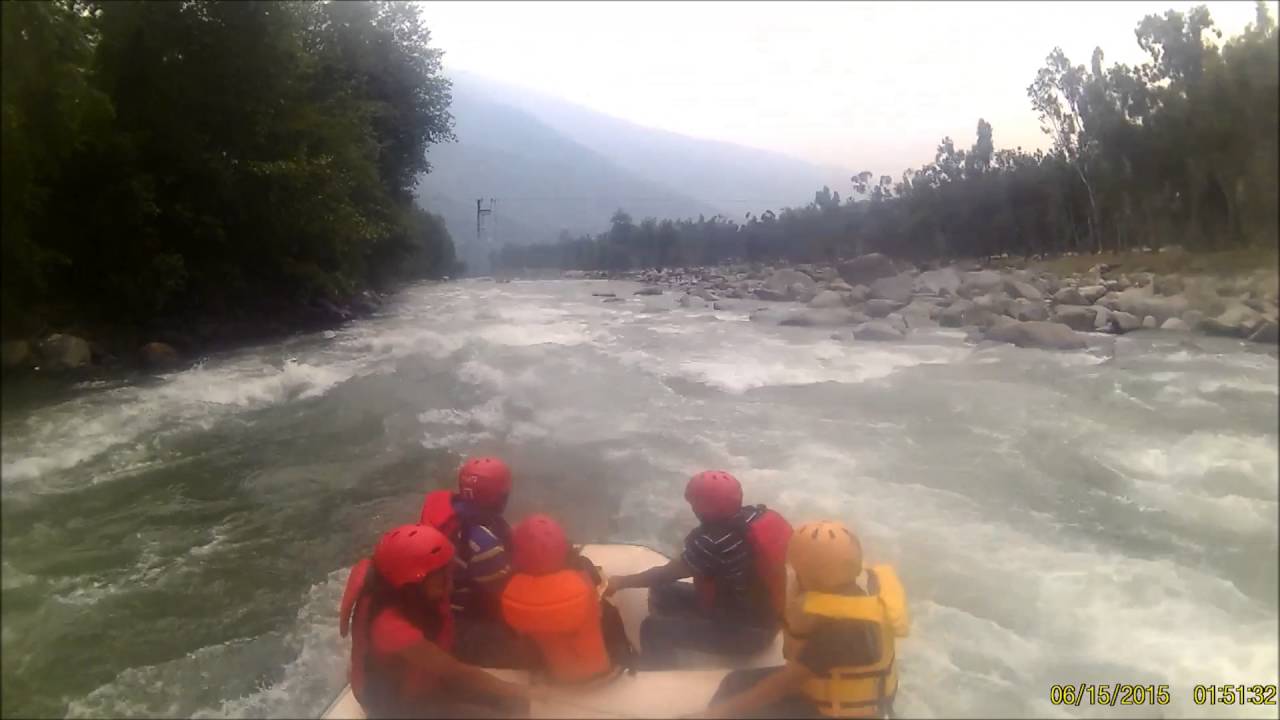 Beas River - Manali - White Water Rafting - YouTube