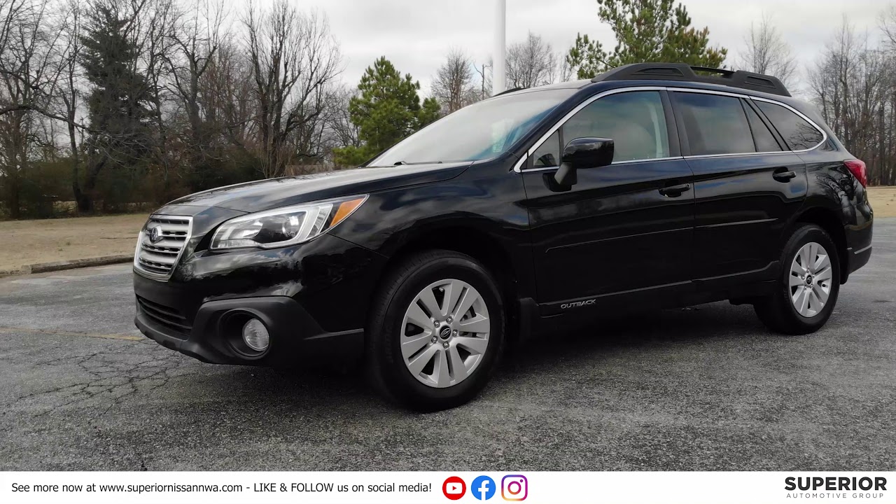 2017 Subaru Outback 2.5i Premium AWD - YouTube