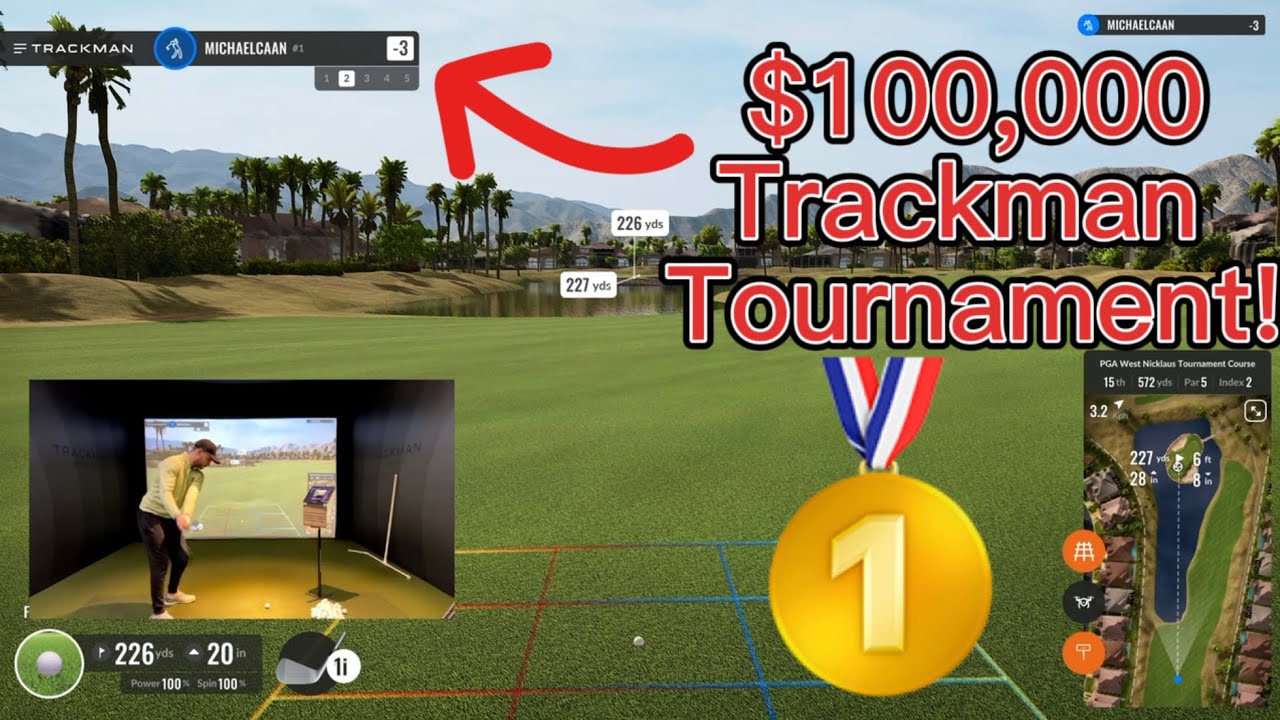 $100,000 Trackman Tournament! | Can I Shoot 64 and Win? - YouTube