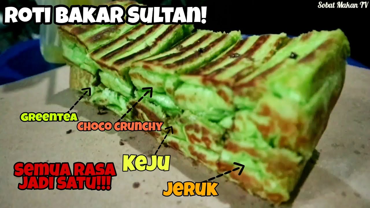 Roti Bakar Sultan !! Roti Bakar Bang Do - Indonesia Street food - YouTube