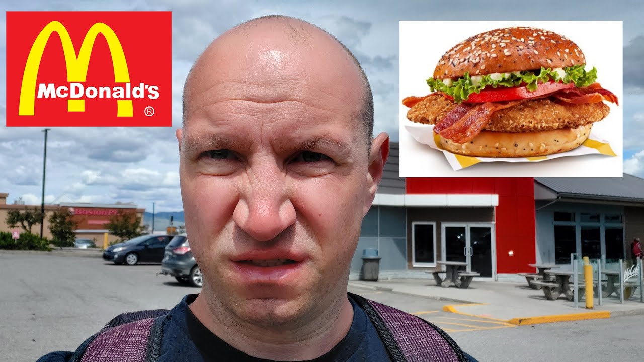 McDonald's BLT with Crispy Chicken! - YouTube