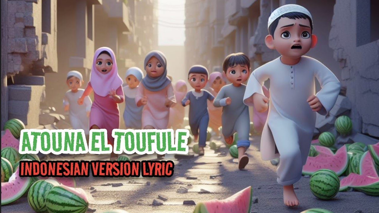 Atouna El Toufule Indonesian version lyric by Najat Project - YouTube