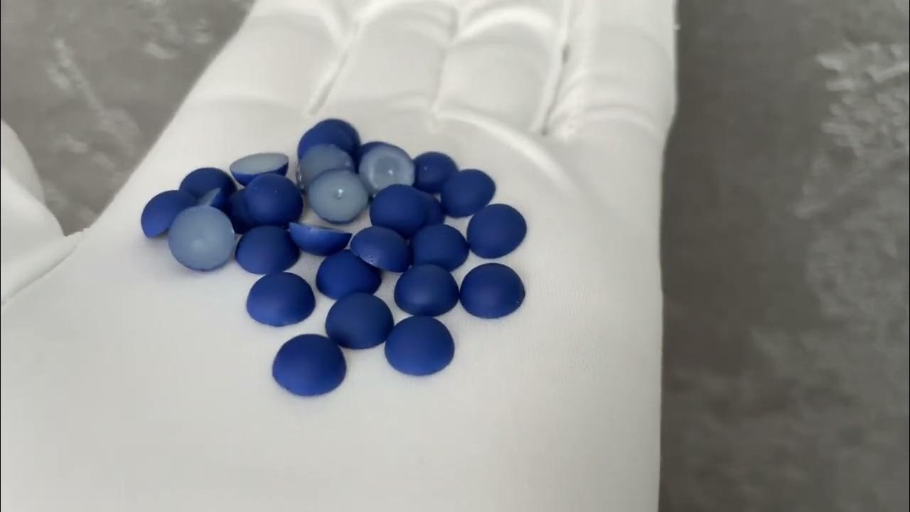 Матовые полубусины для бальных танцев категория ю1 цвет синий - YouTube