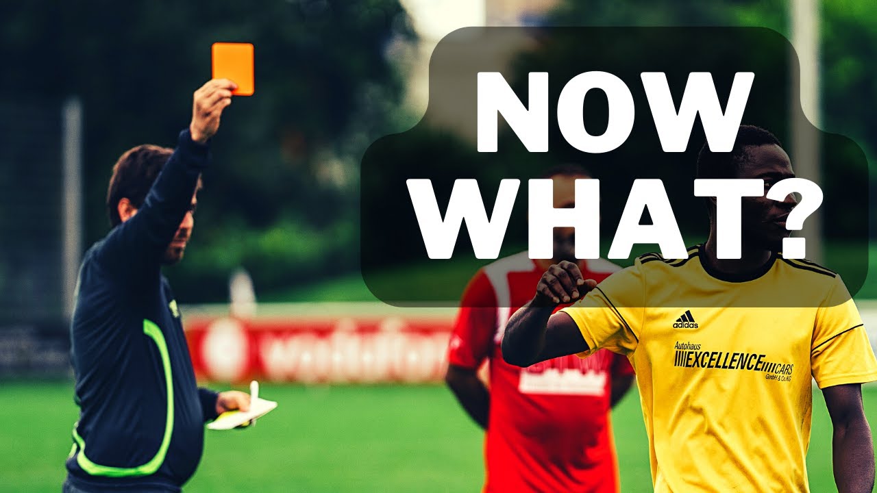 Soccer Ref Education - Lessons Learned After Showing A Red Card - YouTube
