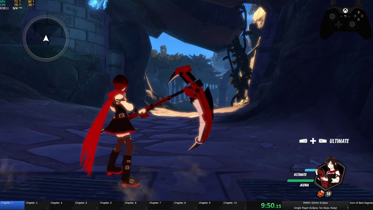 Speedrun Difficulty:Eclipse No Skips Ruby 01:48:17.31 RWBY: Grimm Eclipse - YouTube