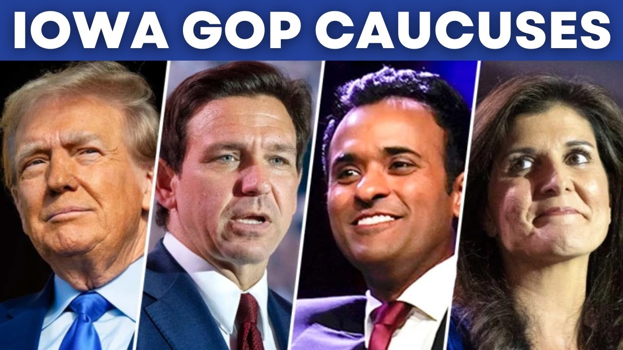 2024 Iowa Caucus LIVE | Trump, Haley And DeSantis Have Plenty On Line ...