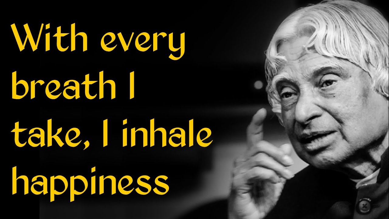 with every breath I take I inhale happiness....! - YouTube