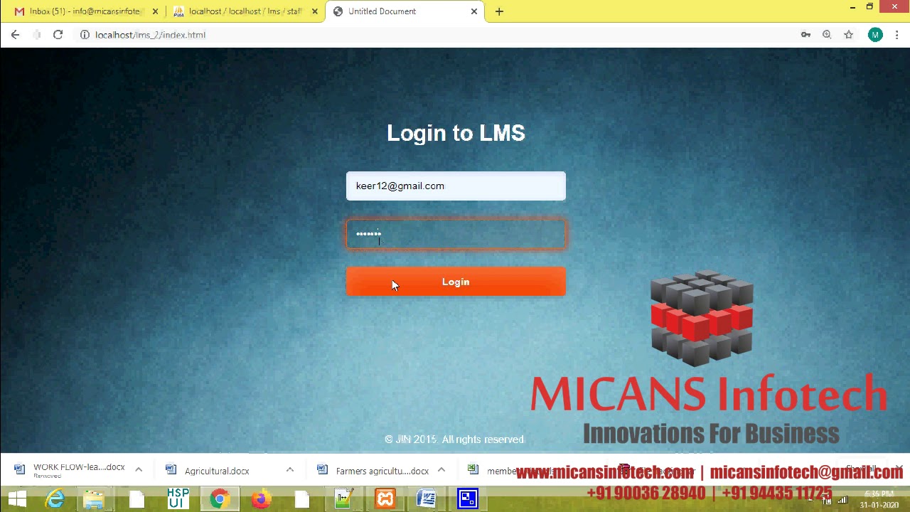 LEAVE MANAGEMENT SYSTEM PHP PROJECT - YouTube