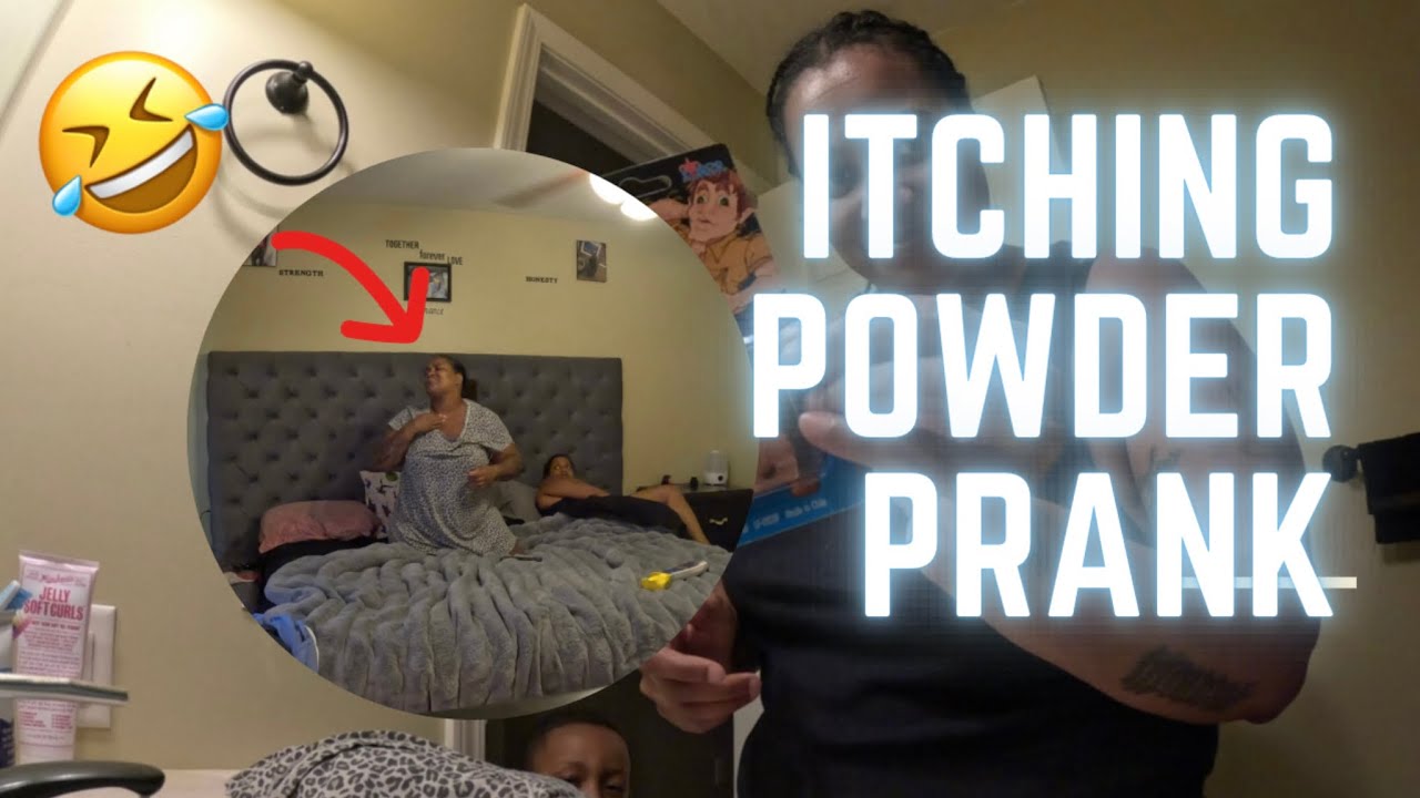 ITCHING POWDER PRANK ON ASIA (HILARIOUS REACTION) - YouTube