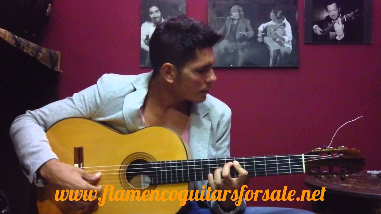 Guitarra flamenca Manuel Reyes Hijo 2001 en venta - YouTube