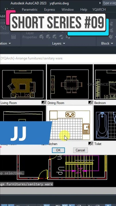 Create Floor Plan 10x faster AutoCAD - Tutorial #cadtricks # ...
