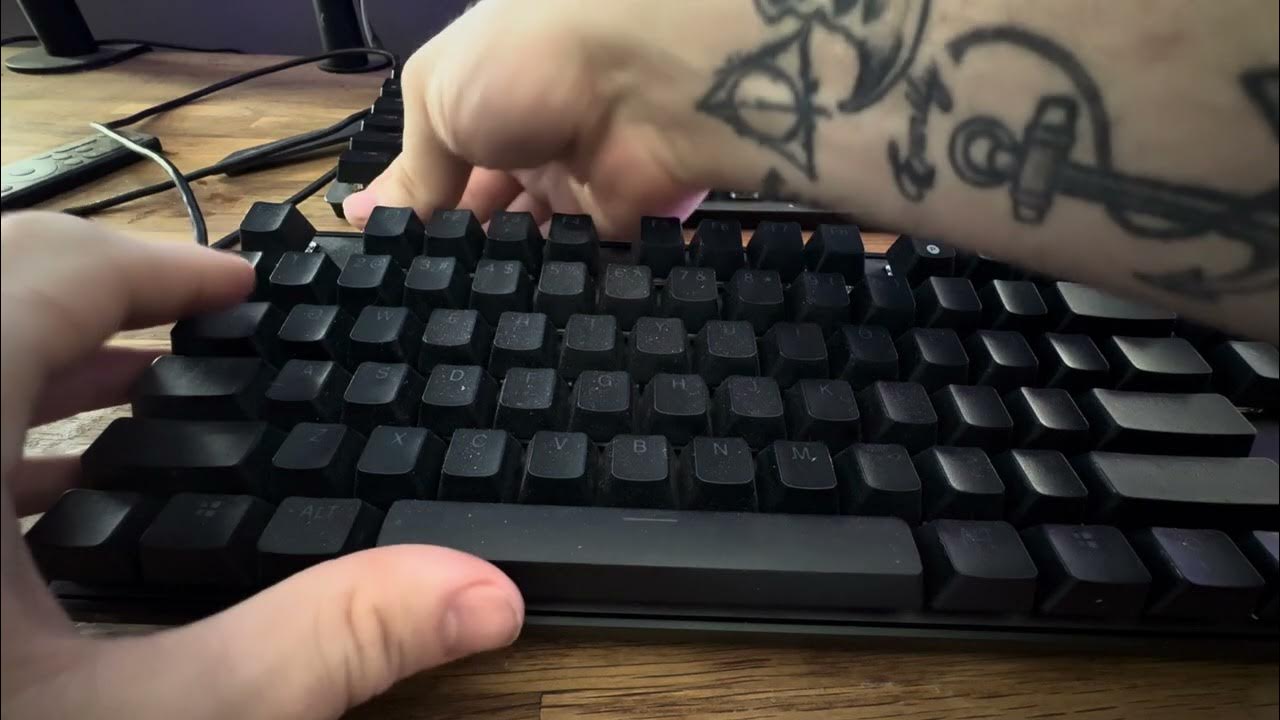 Yet another broken steel series keyboard…, - YouTube