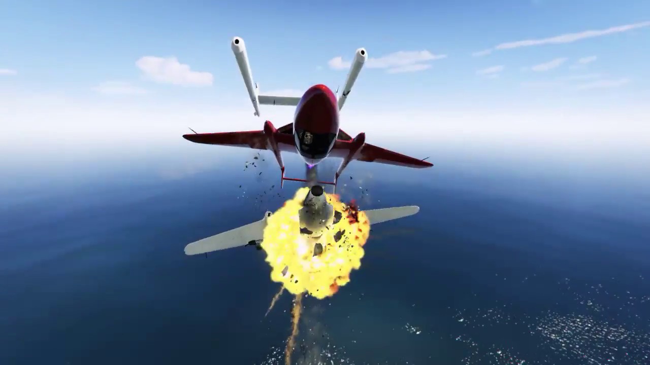 GTA V ONLINE - Pyro stunts by V.O.F - YouTube