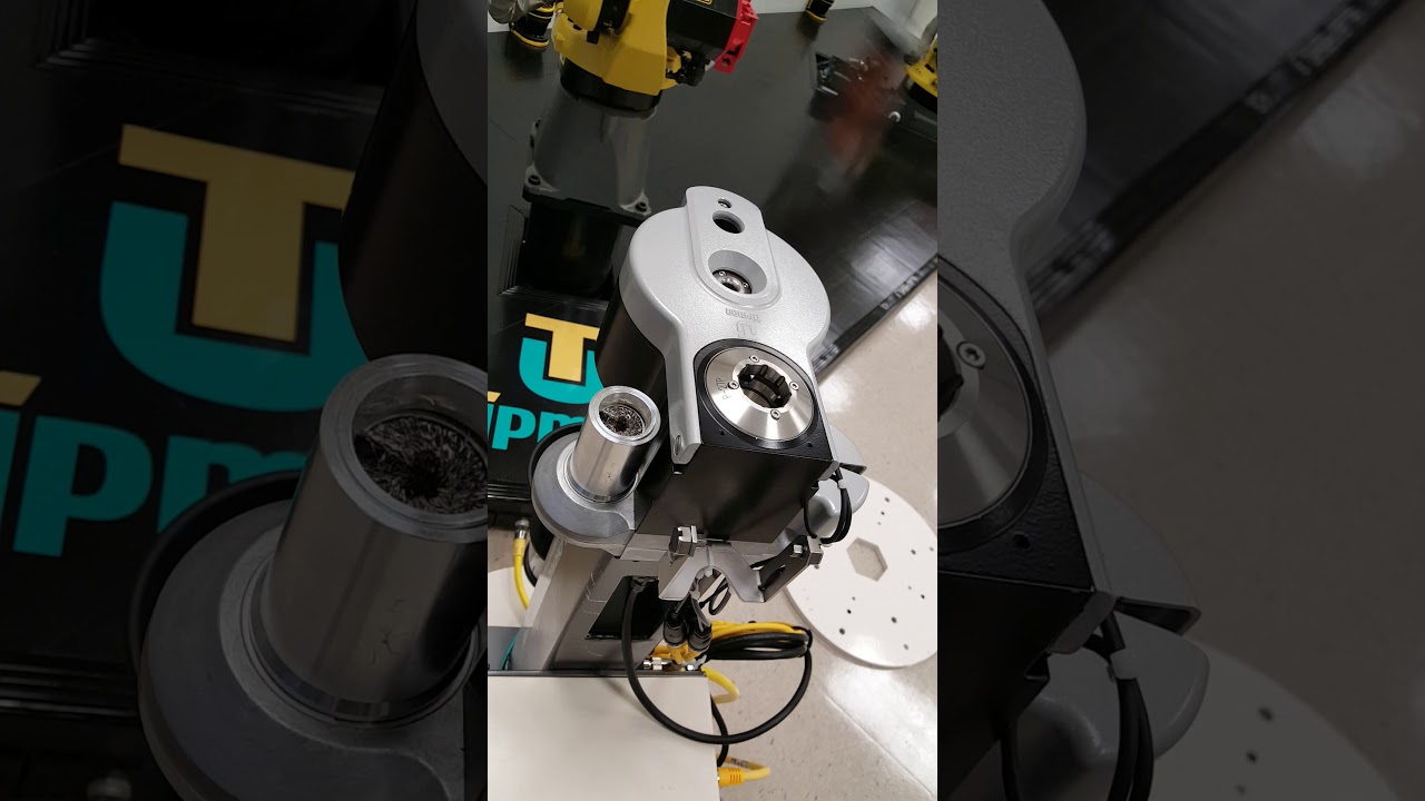 Tipman CTC-001 auto contact tip changer. Quick demo video. Standard ...