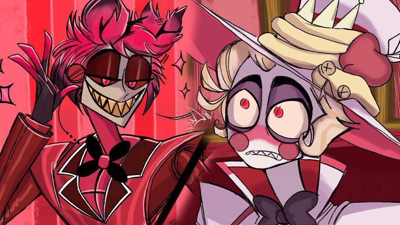 Lucifer makes a deal with Alastor | Hazbin Hotel Comic Dub - YouTube