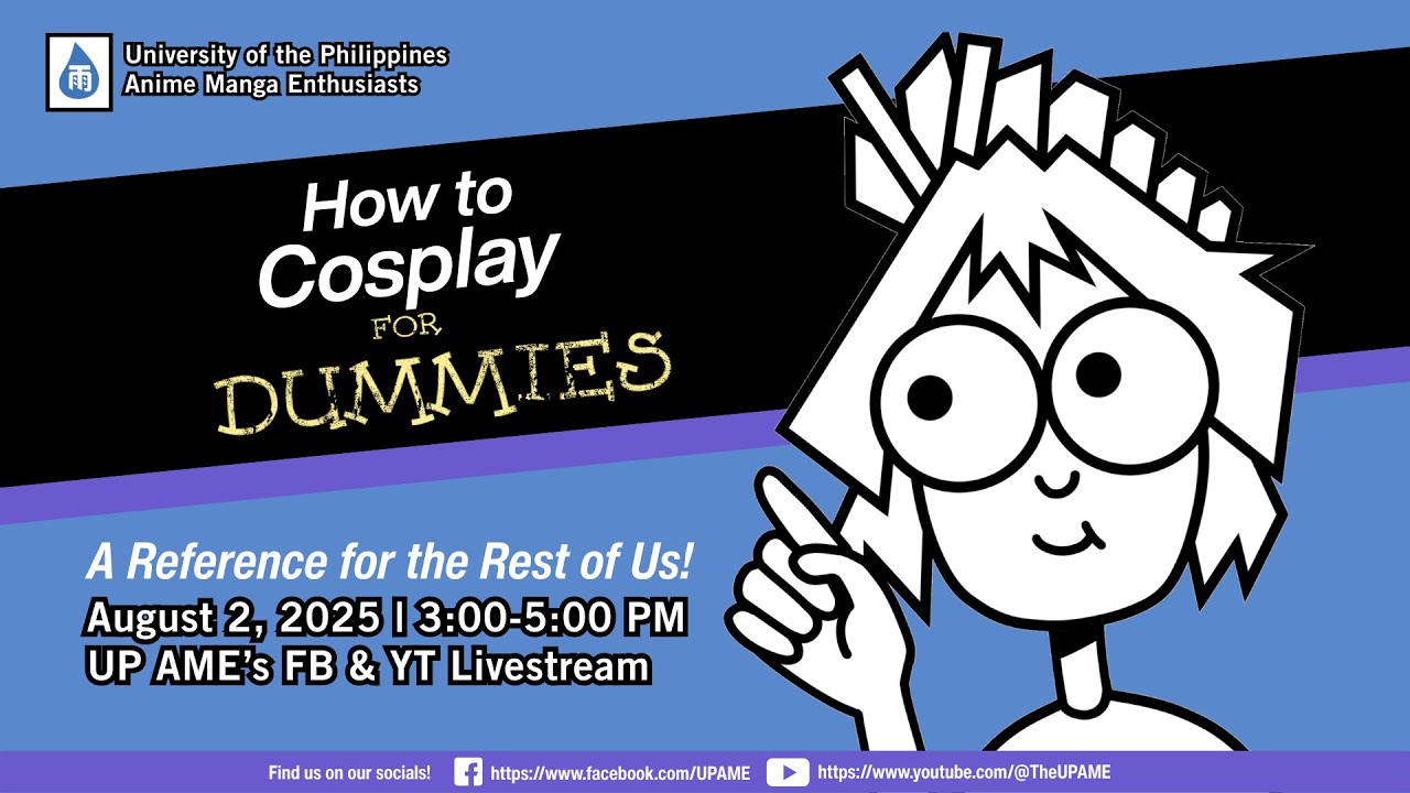 UP AME PRESENTS….HOW TO COSPLAY FOR DUMMIES! 😎‼️ - YouTube