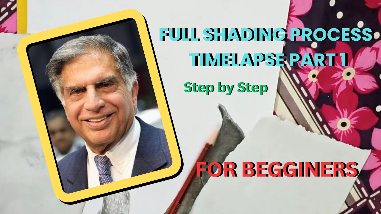 Drawing Ratan Tata(🙏rip ️) easy step by step for begginers realistic ...