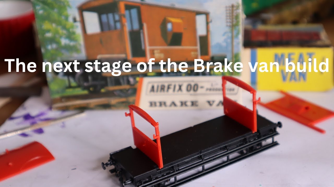 Next stage of the AIRFIX Brake van build - YouTube