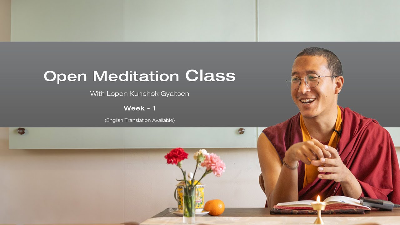 Open Meditation Class - Week - 1 - YouTube