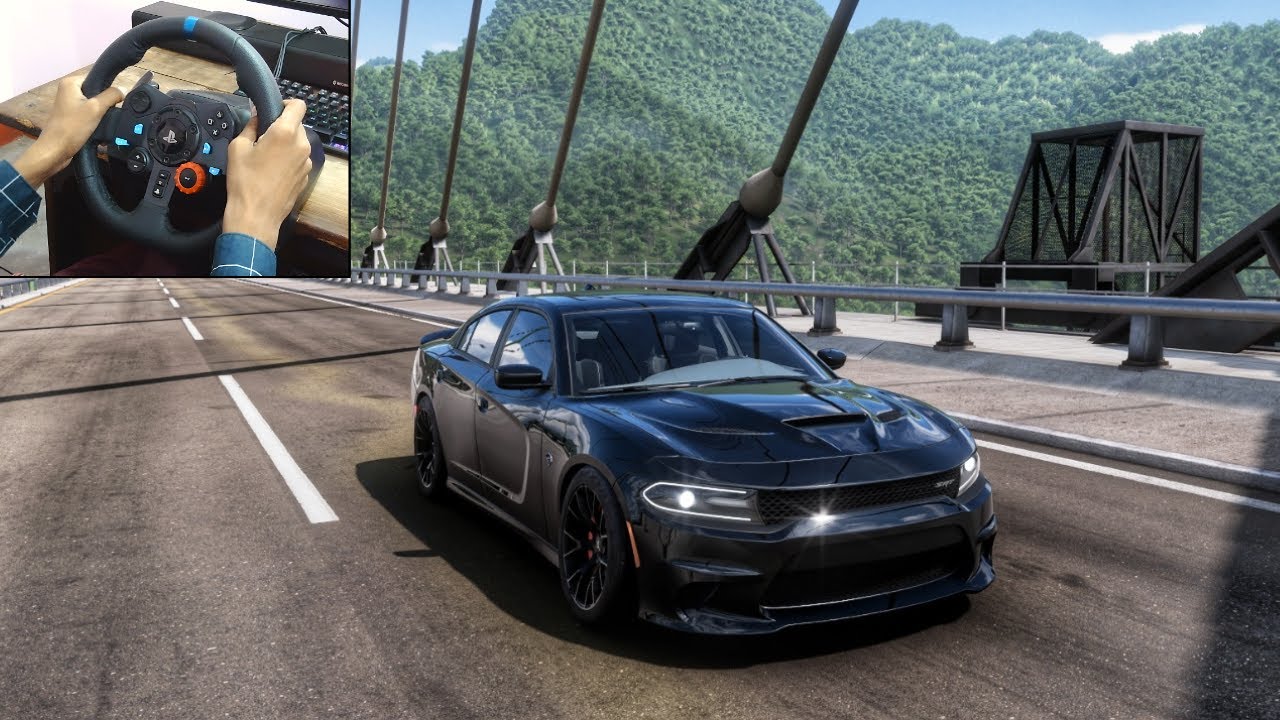 Dodge Charger SRT Hellcat | Forza Horizon 5 | Logitech g29 gameplay ...