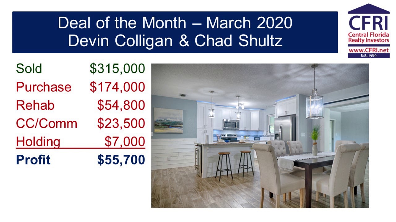 2020 March Deal of Month presented by Devin Colligan & Chad Shultz ...